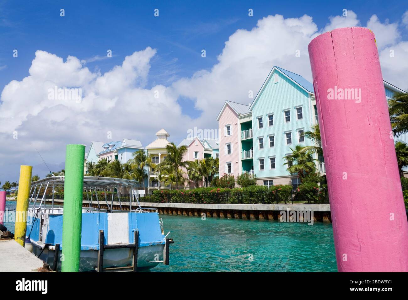 Paradise Island ferry terminal, Nassau City, New Providence Island ...