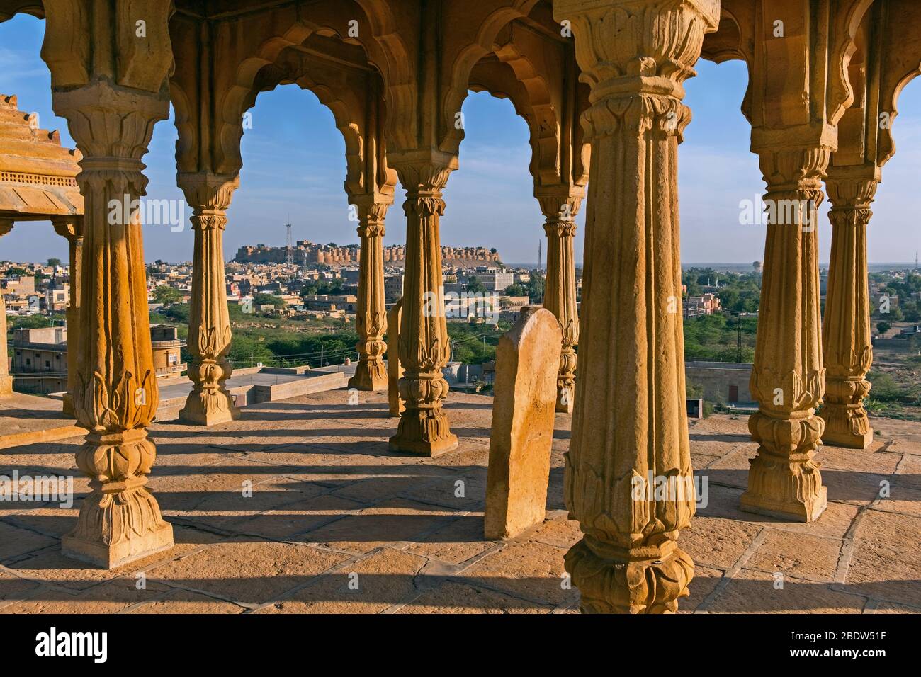 India rajasthan jaisalmer sunset point hi-res stock photography and ...