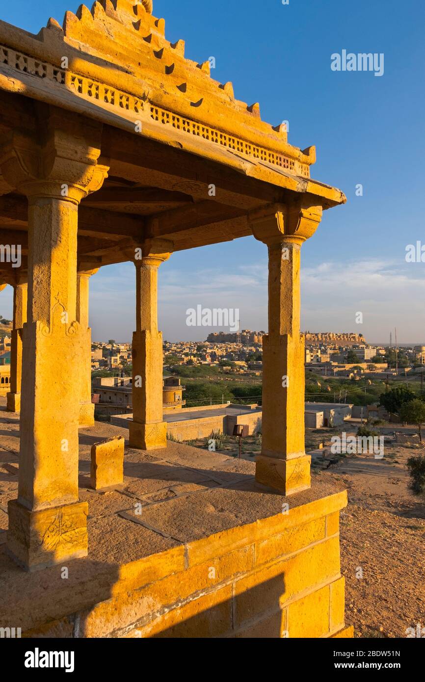 India rajasthan jaisalmer sunset point hi-res stock photography and ...