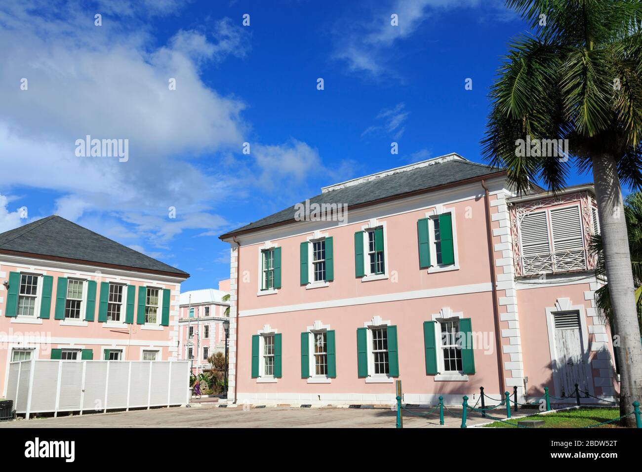 Parliament Building, Nassau, New Providence Island, Bahamas Stock Photo ...