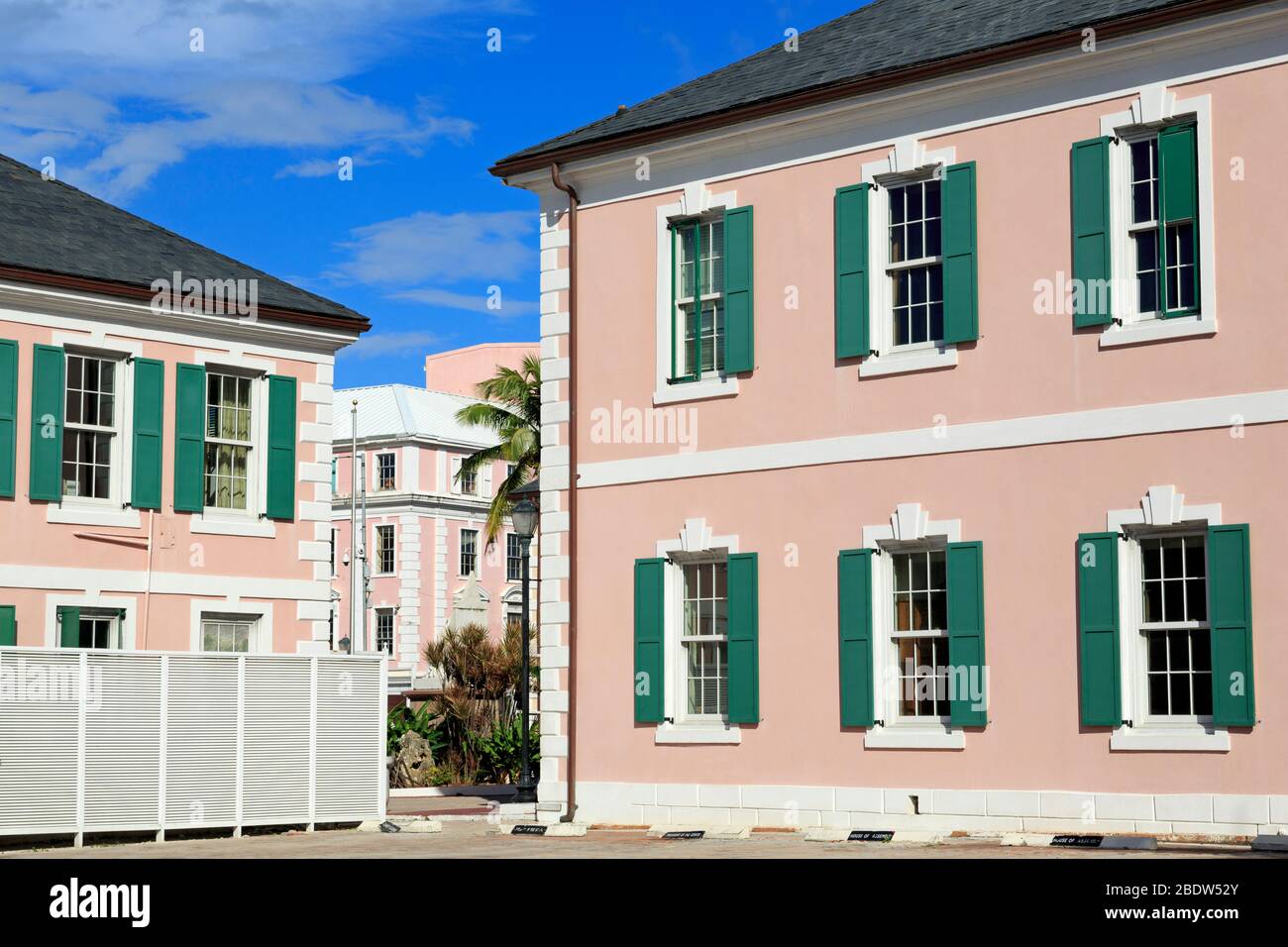 Parliament Building, Nassau, New Providence Island, Bahamas Stock Photo ...