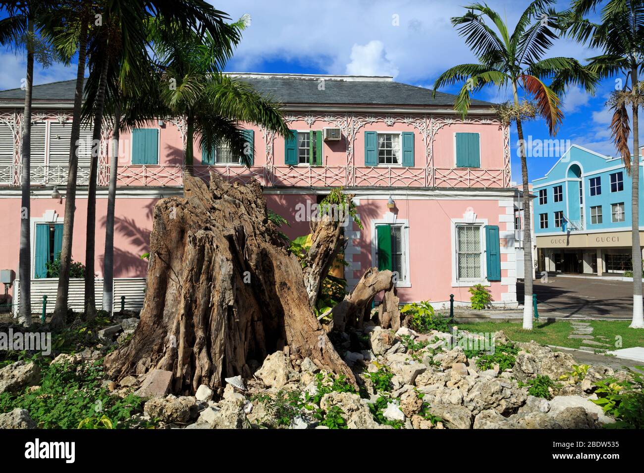 Parliament Building, Nassau, New Providence Island, Bahamas Stock Photo ...