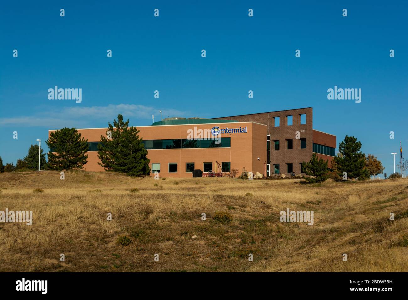 Centennial, Colorado City Hall on a Sunny Day Stock Photo - Alamy