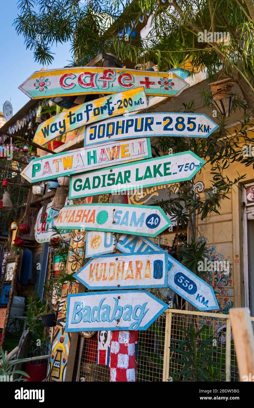 India Signs High Resolution Stock Photography and Images - Alamy