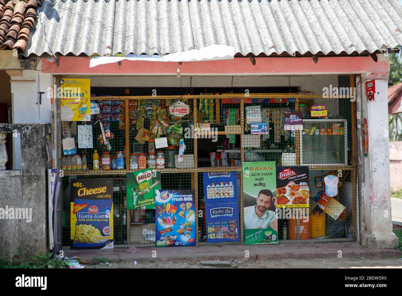 Sri lanka grocery shop hi-res stock photography and images - Alamy