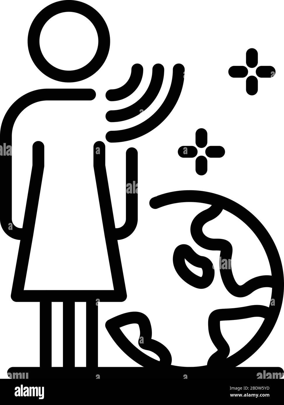 Happy earth hour Stock Vector Images - Alamy