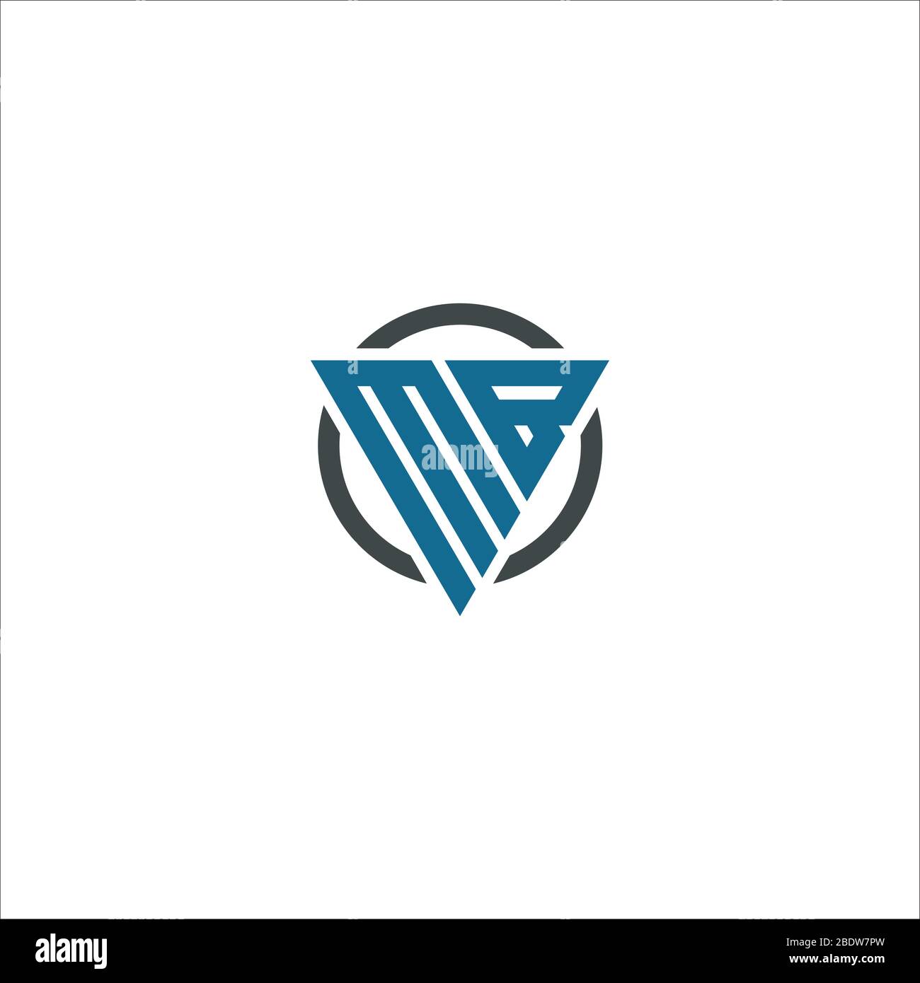 Initial letter mb logo or bm logo vector design template Stock Vector ...