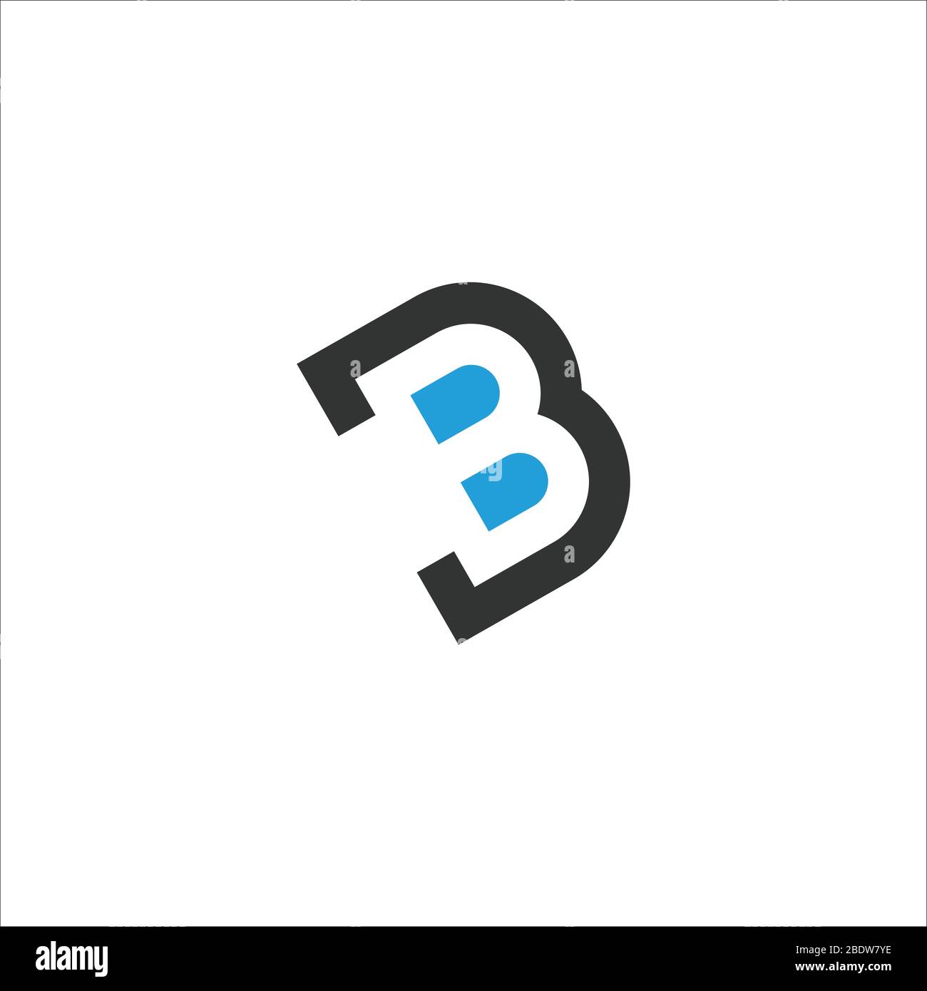 Initial letter mb logo or bm logo vector design template Stock Vector ...