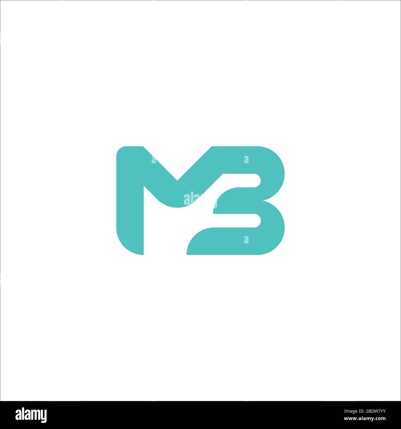 Initial letter mb logo or bm logo vector design template Stock Vector Image & Art - Alamy
