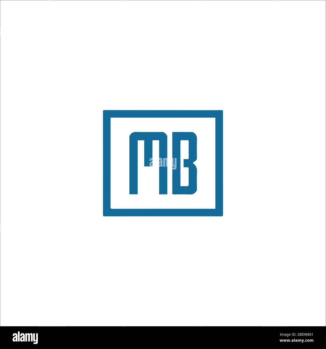 Initial letter mb logo or bm logo vector design template Stock Vector ...