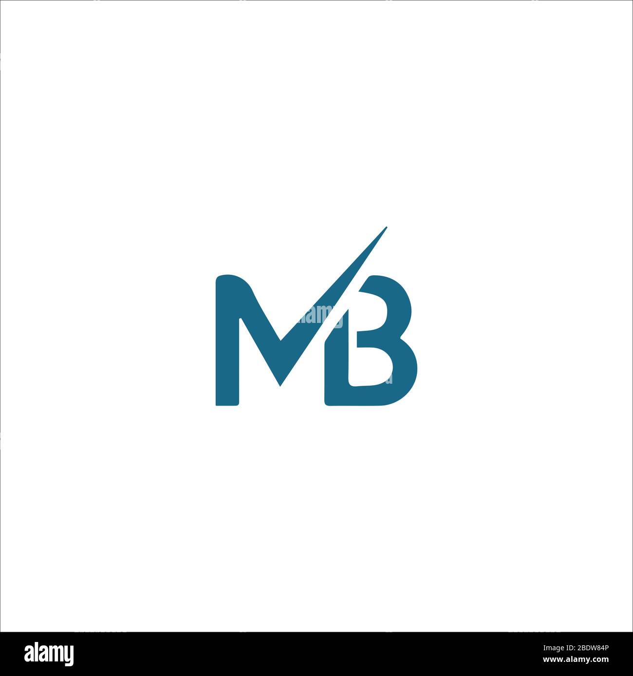 Initial letter mb logo or bm logo vector design template Stock Vector ...