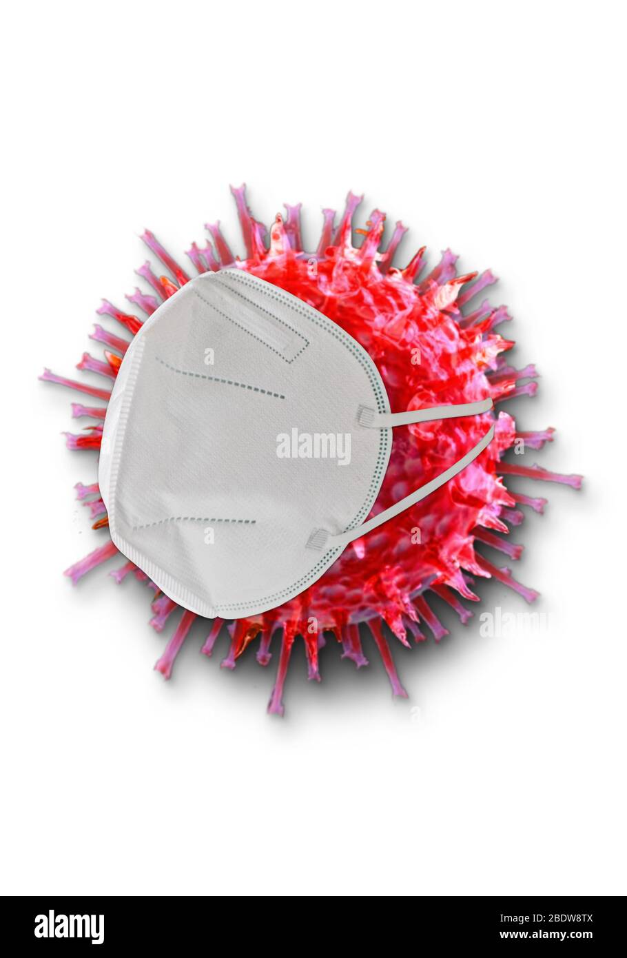 Protection virus respirator face Cut Out Stock Images & Pictures - Alamy