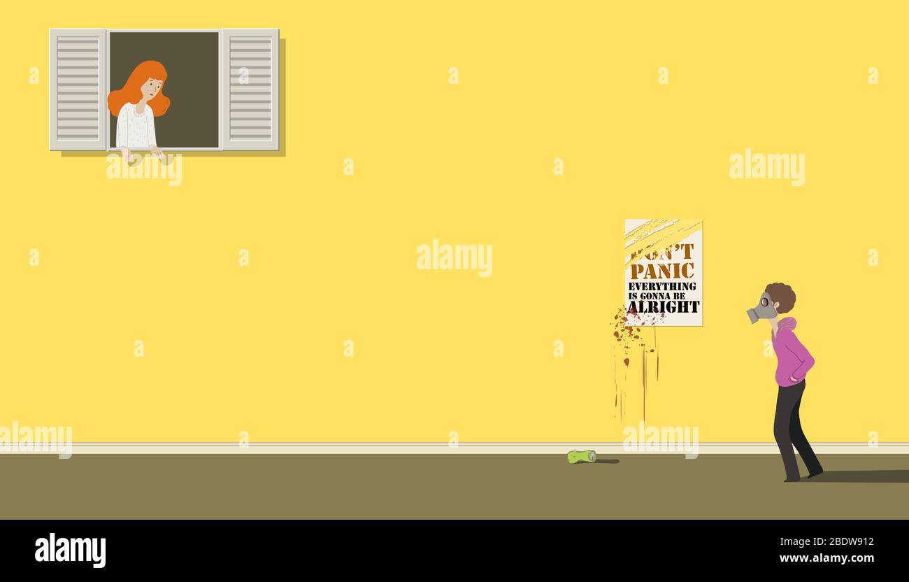 Caution walking hi-res stock photography and images - Alamy