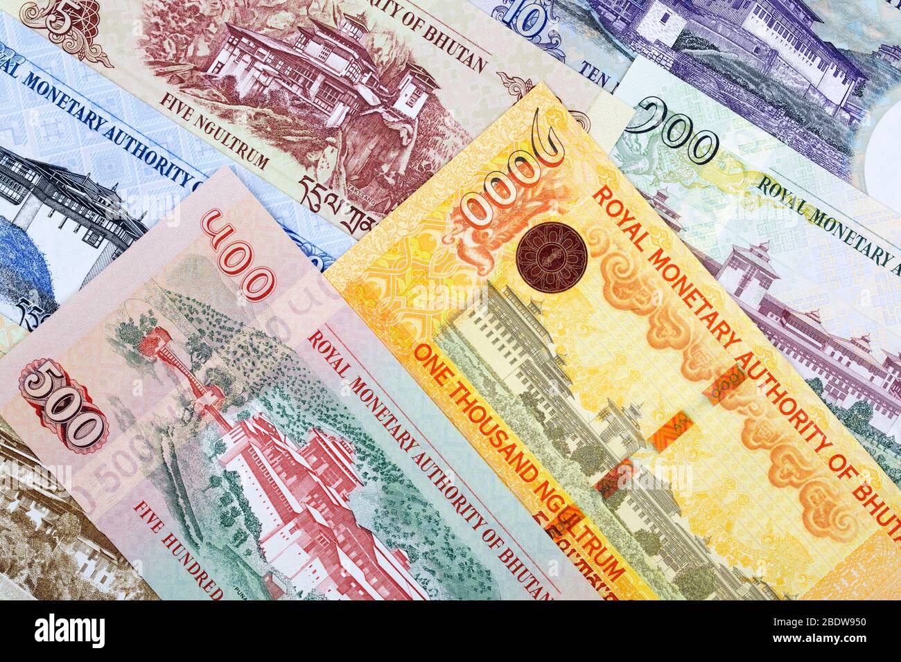 Currency of the Kingdom of Bhutan - Ngultrum a business background ...