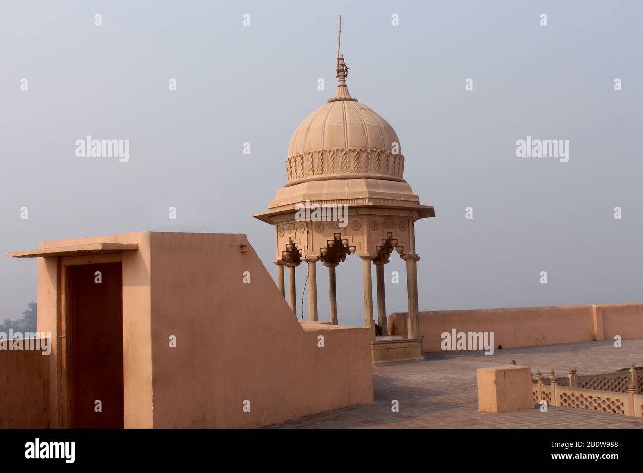 scene for empty tourist place in lock down, The sacred building carved ...