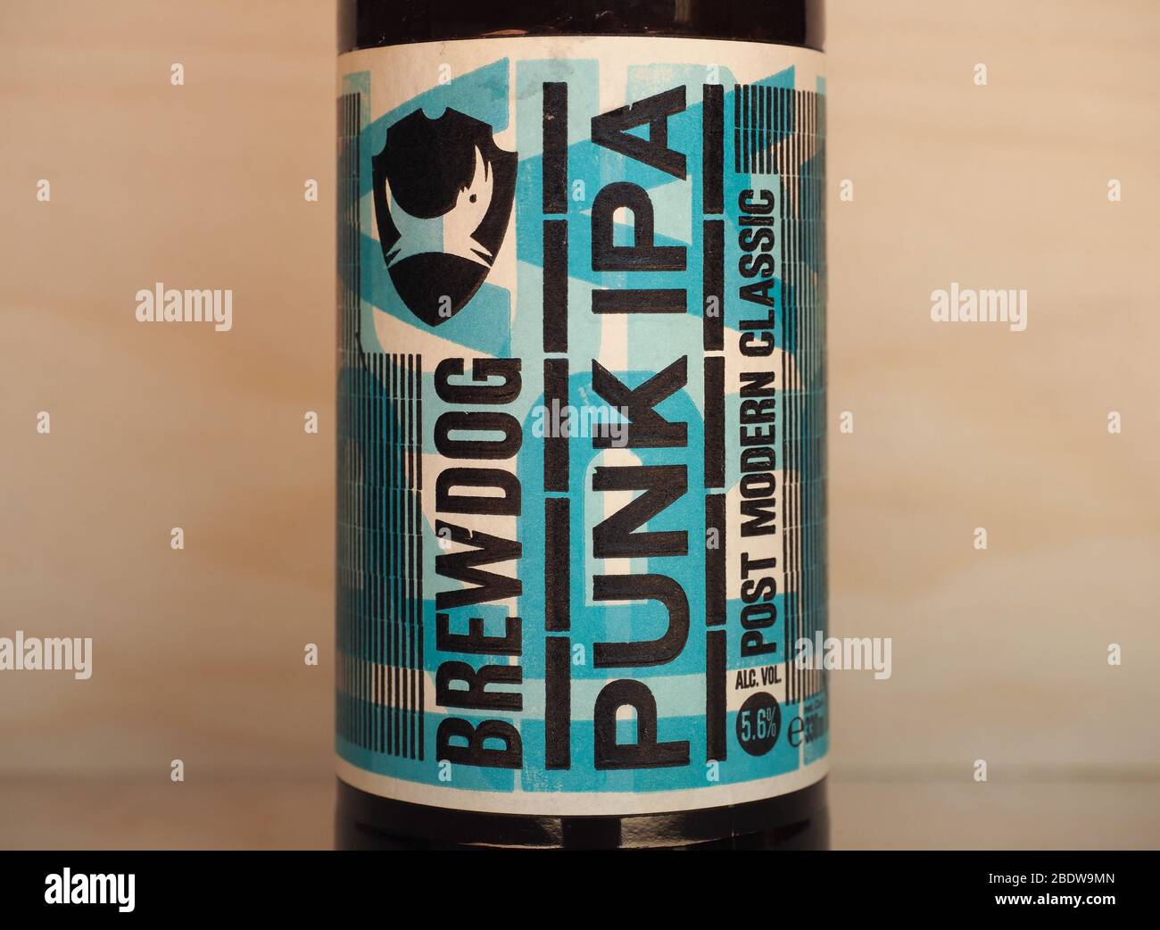 LONDON, UK - CIRCA APRIL 2020: Punk IPA beer bottle Stock Photo - Alamy