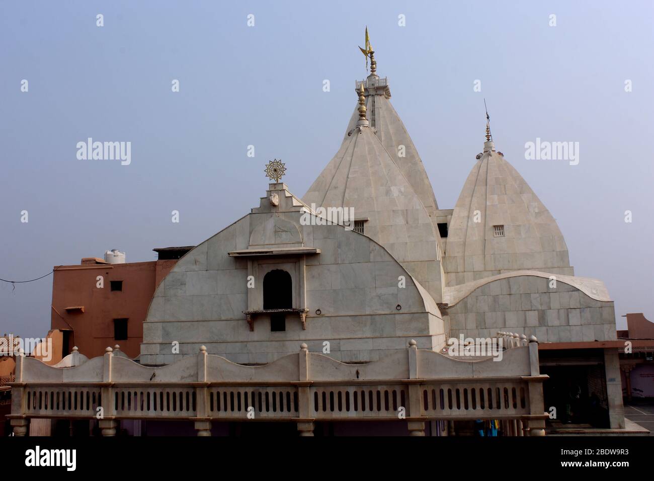 scene for empty tourist place in lock down, The sacred building carved ...