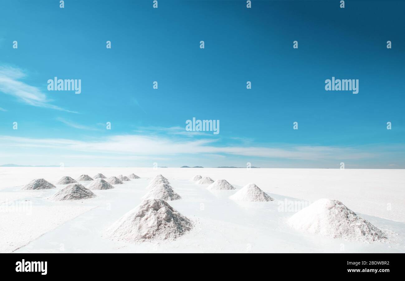 Scenic view salt hills clear hi-res stock photography and images - Alamy
