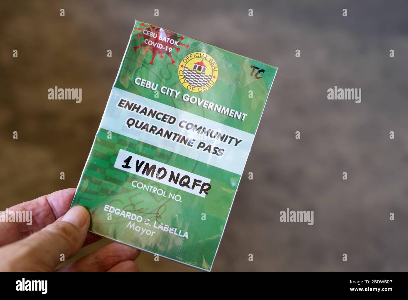 An Enhanced Community Pass issued by the local Government to residents ...