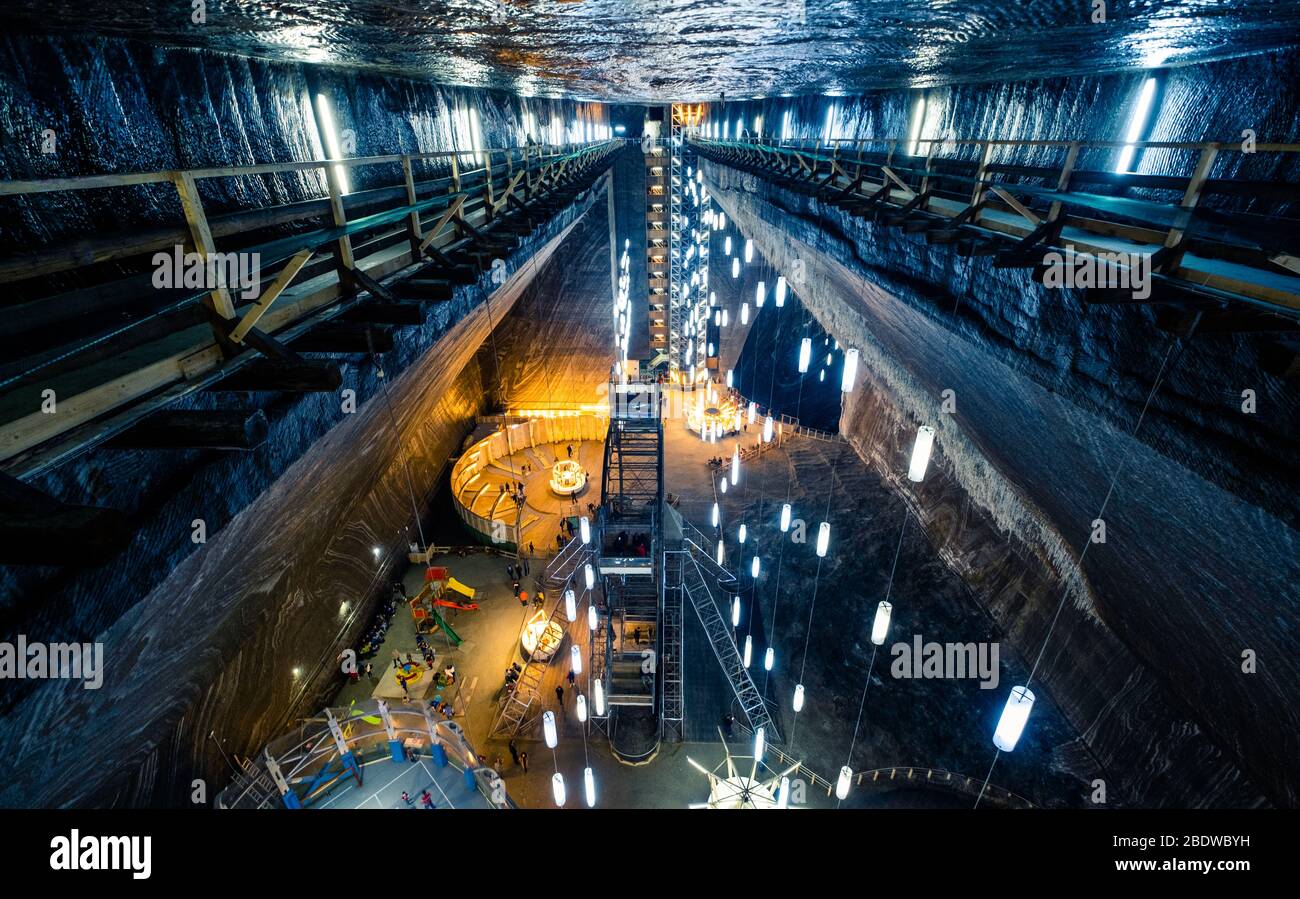 Turda mine hi-res stock photography and images - Alamy