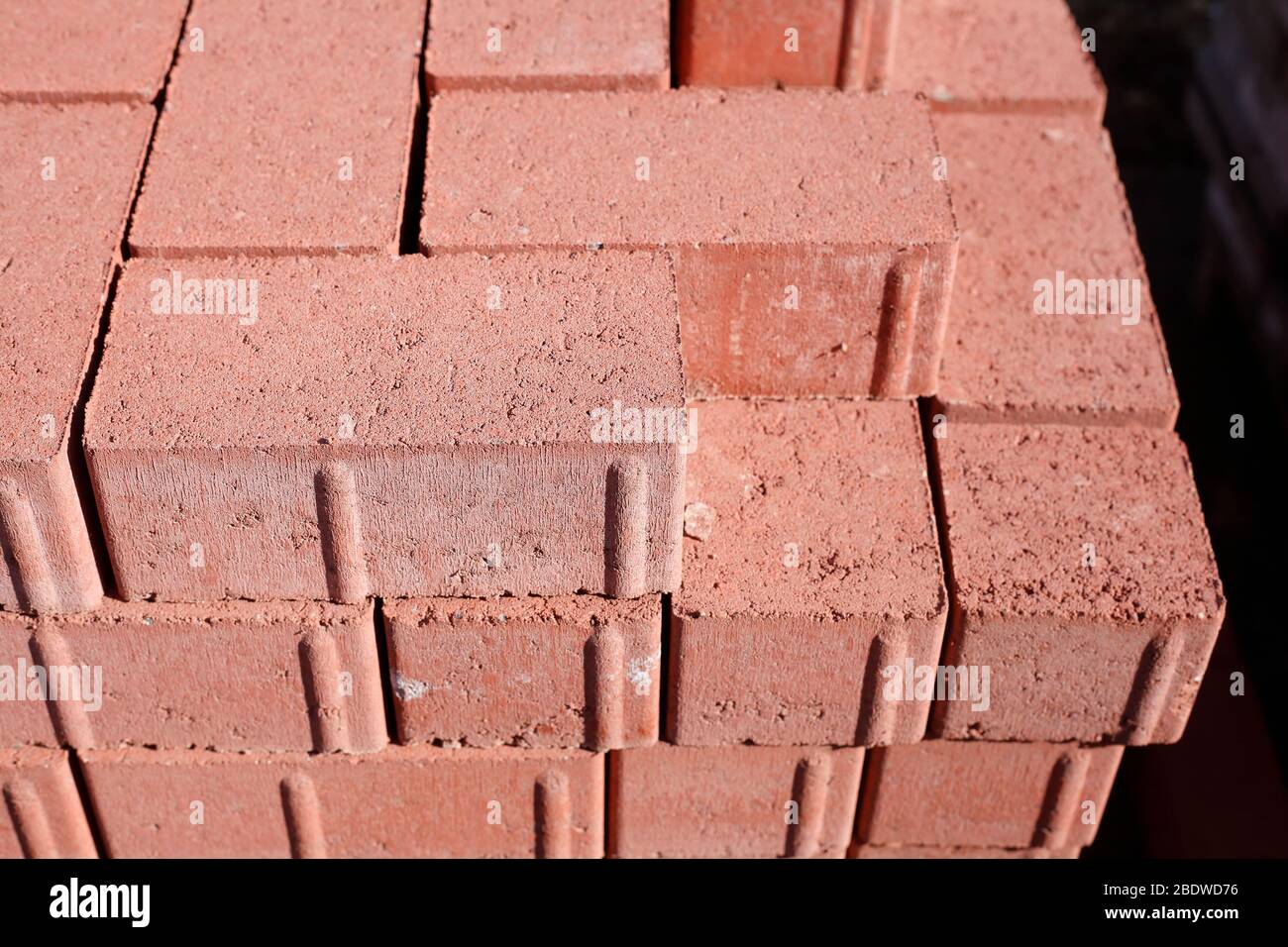 Red cobblestones hi-res stock photography and images - Alamy