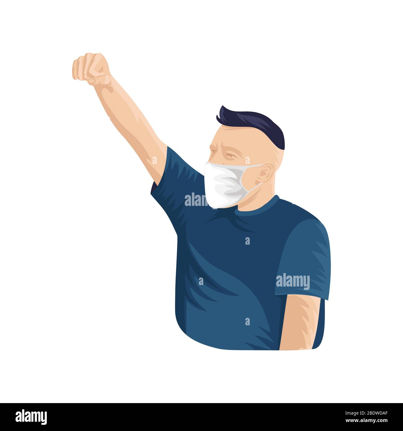 Fearless fighter Stock Vector Images - Alamy