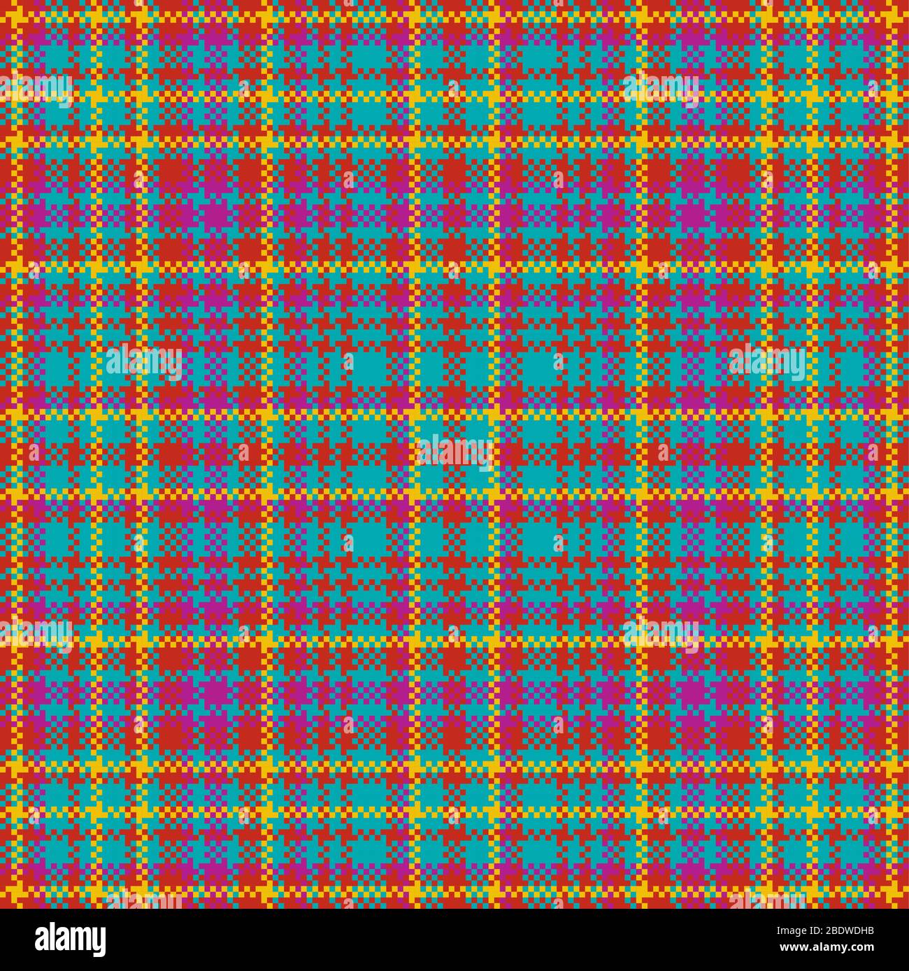 Tartan plaid pattern seamless. Print fabric texture. Check vector ...