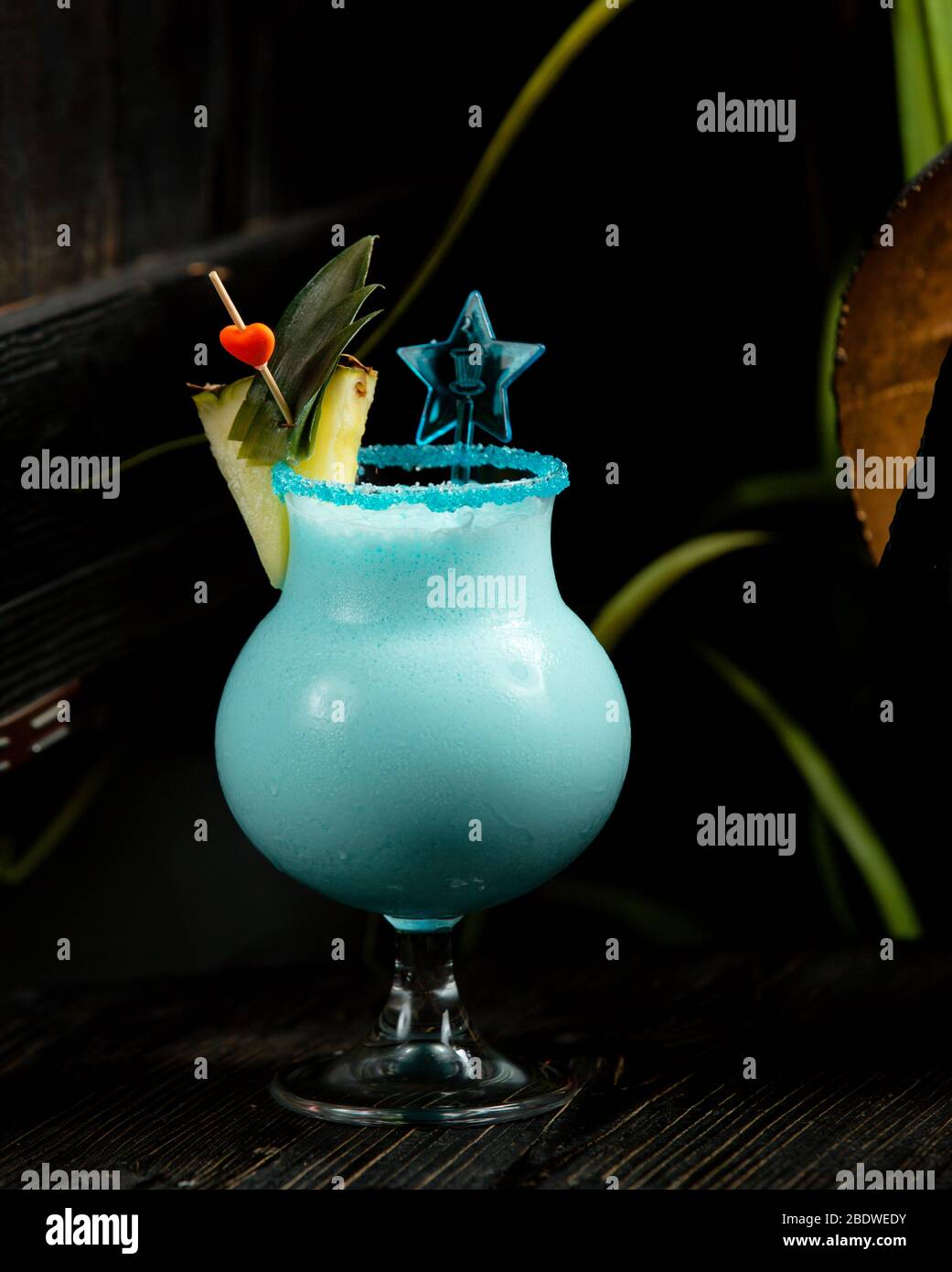 Blue color cocktail hi-res stock photography and images - Alamy