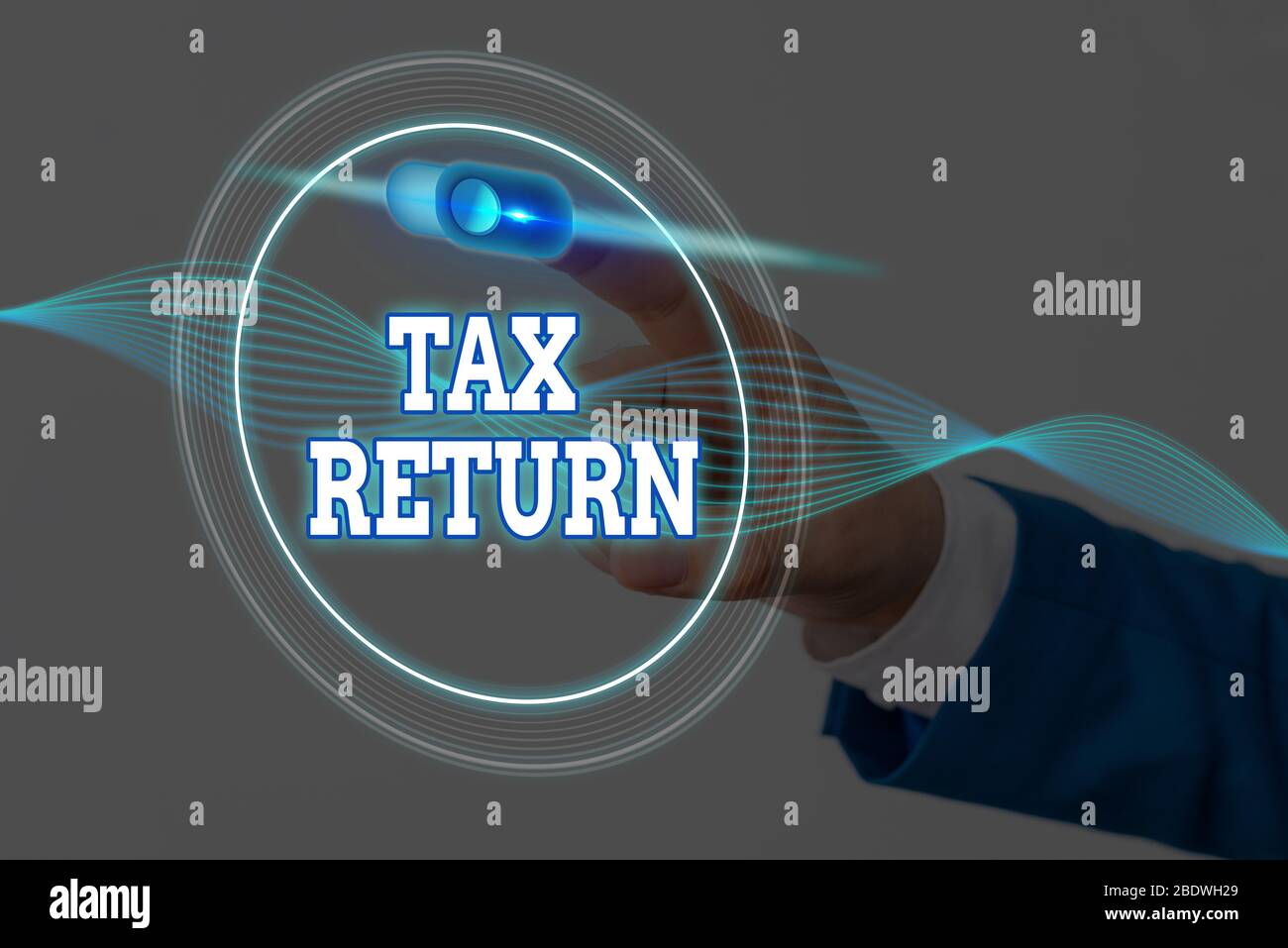 Handwriting text writing Tax Return. Conceptual photo Tax payer ...