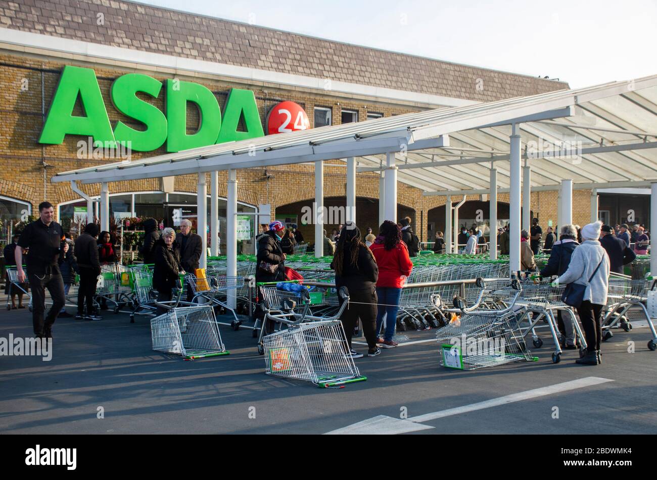 Asda clapham junction hi-res stock photography and images - Alamy