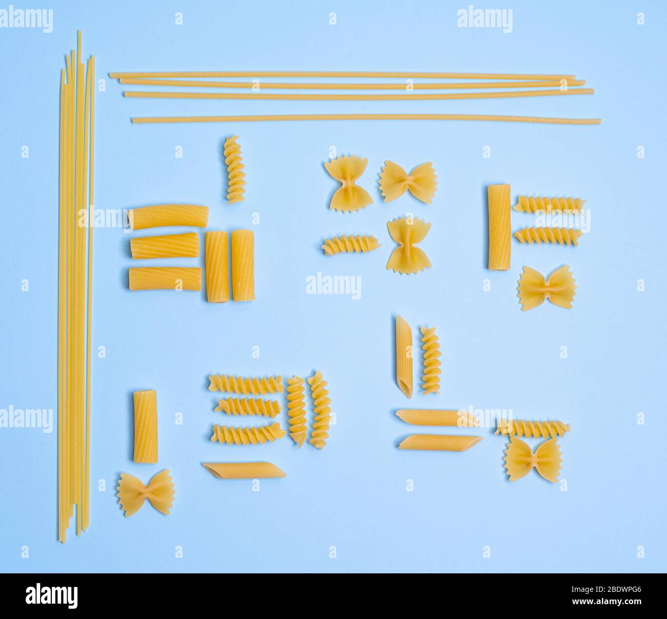 Types of pasta hi-res stock photography and images - Alamy