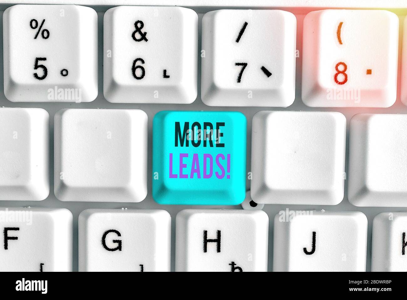 Conceptual hand writing showing More Leads. Concept meaning initiation ...