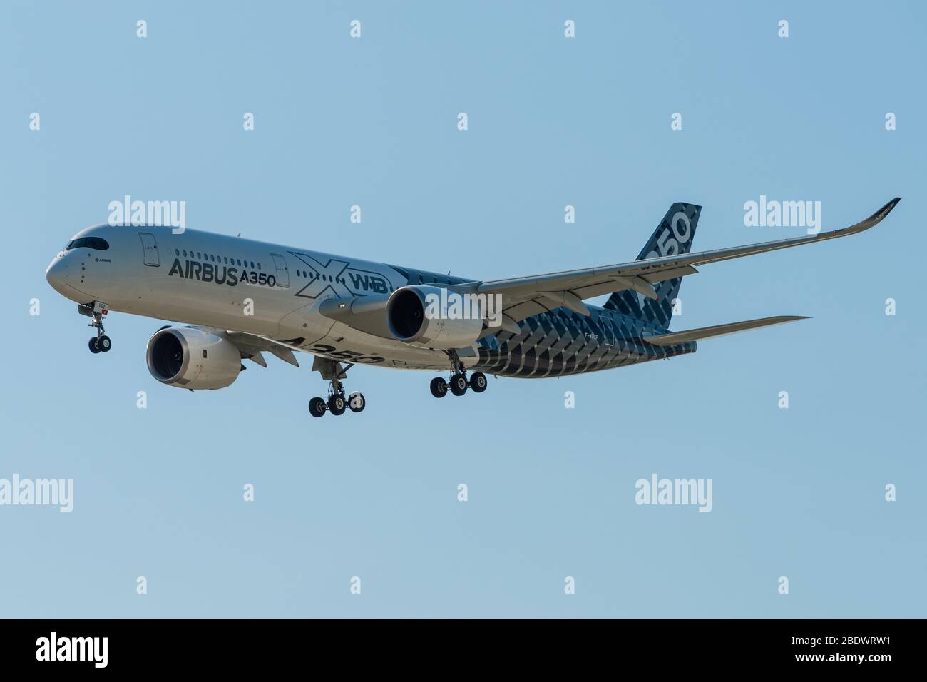 August 30, 2019. Zhukovsky, Russia. long-range wide-body twin-engine ...