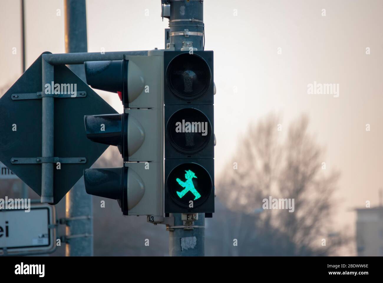 Pedestrian Traffic Lights Germany High Resolution Stock Photography and ...