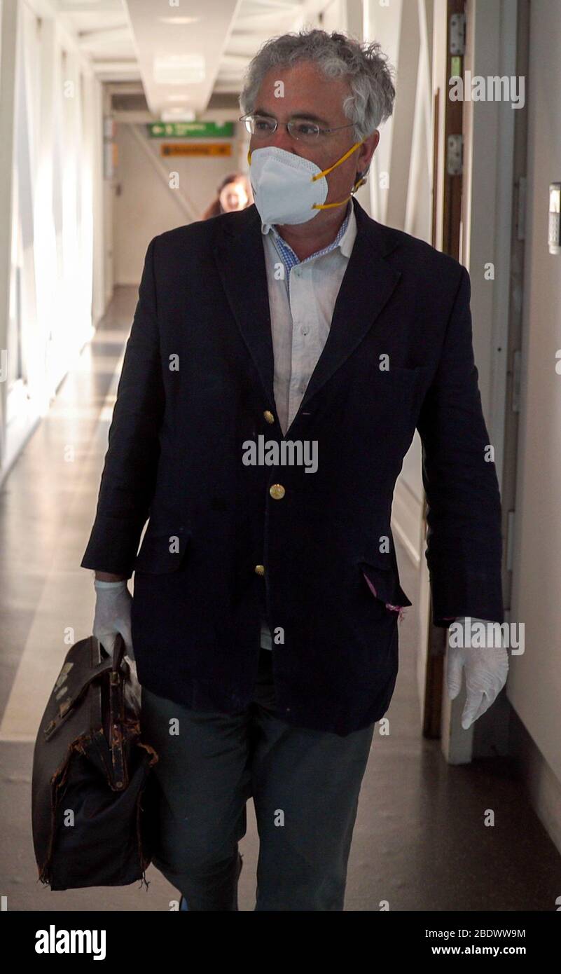 Frank Hancock, 59, from Mumbai after arriving off the Virgin Atlantic ...