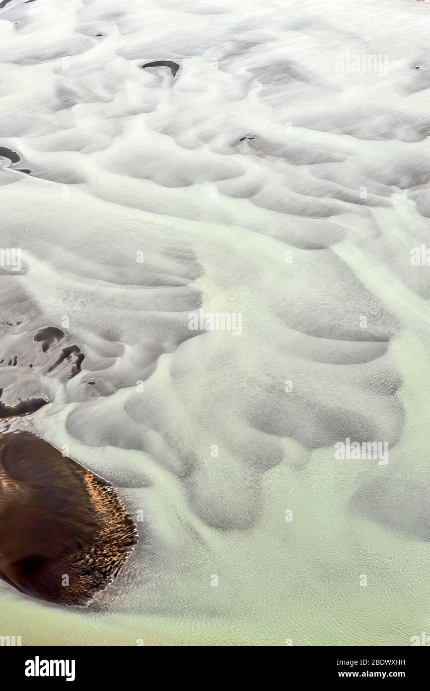 Europe - Iceland, Near Estuary River Pjorsa Stock Photo - Alamy