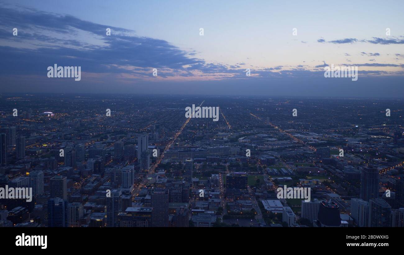 Amazing Aerial View Of Chicago Photos