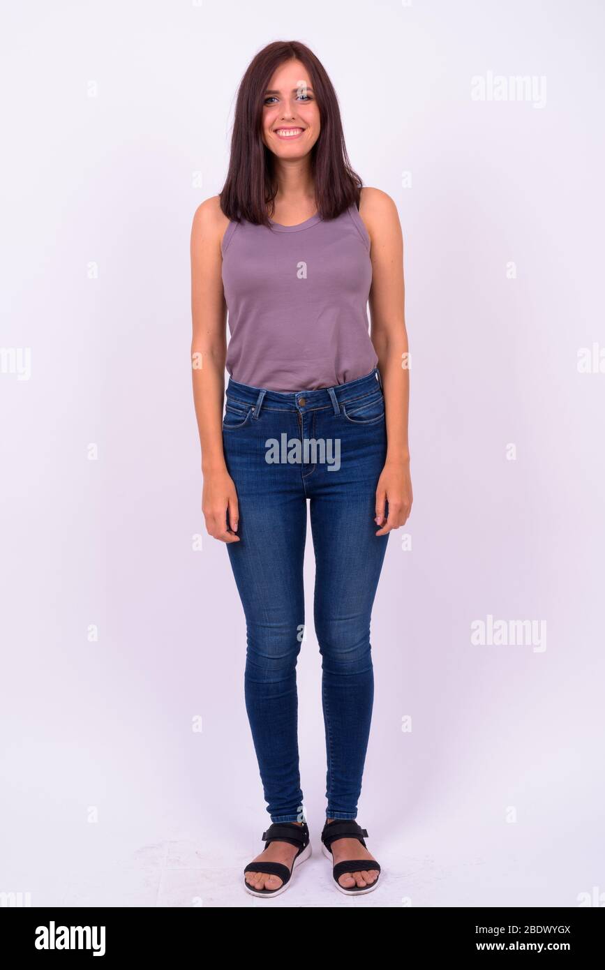 Beautiful young caucasian woman hi-res stock photography and images - Alamy