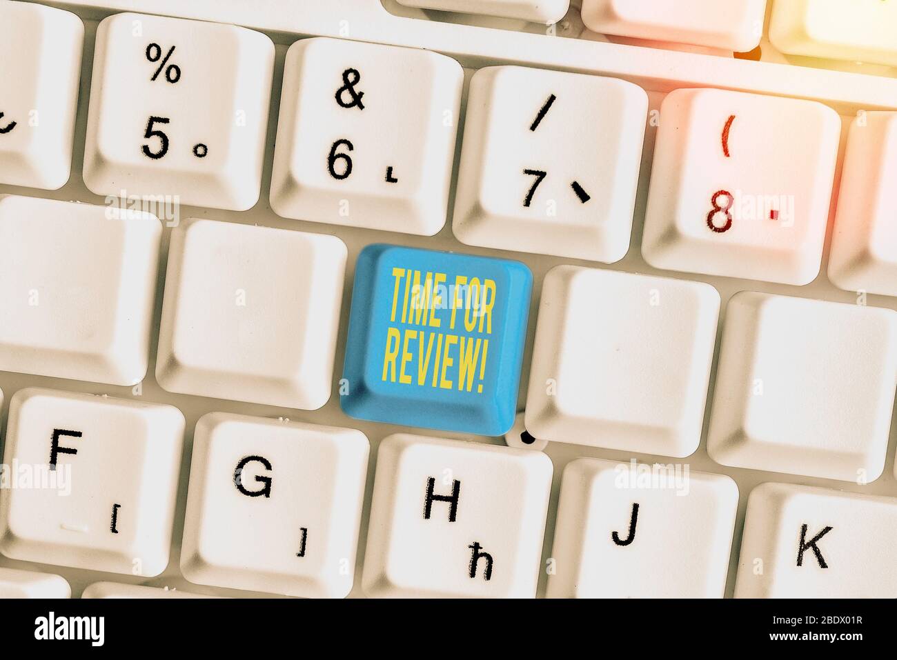 Text sign showing Time For Review. Business photo text review of a ...