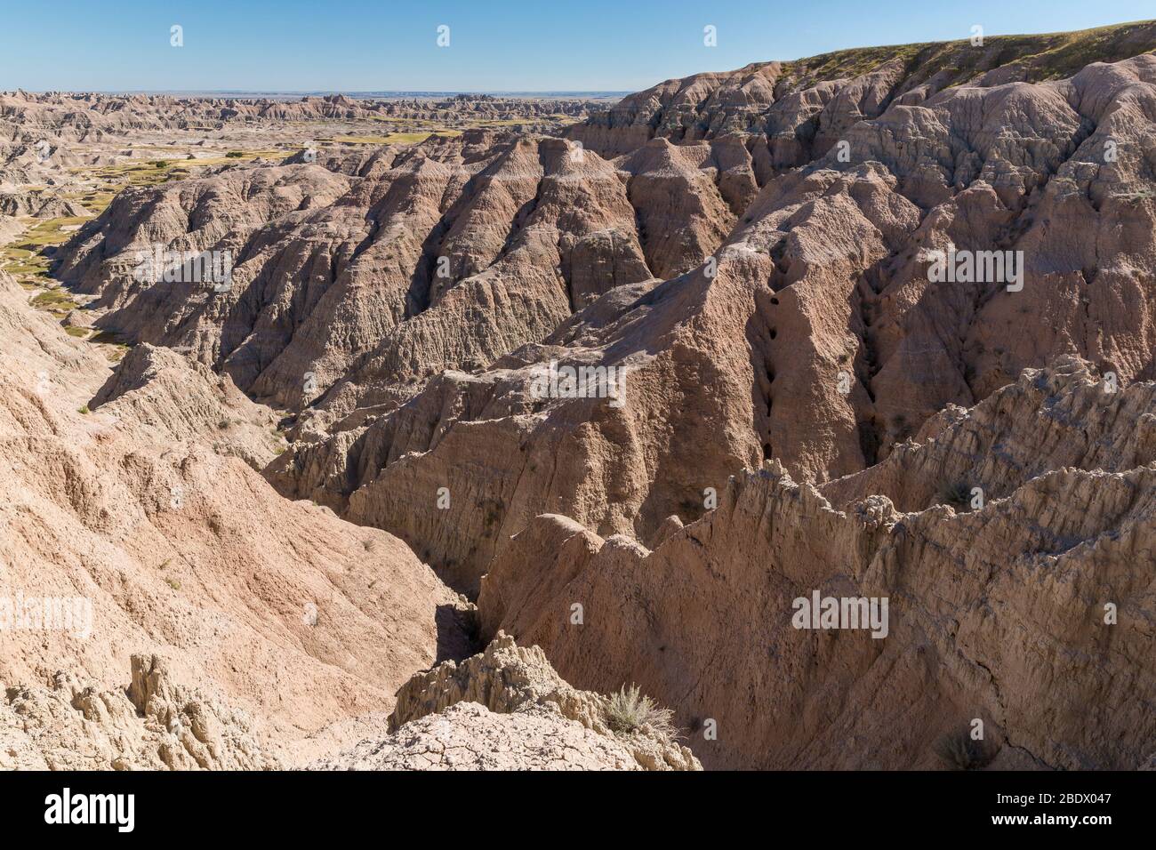 Badlands Scenic Landscape Stock Photo - Alamy
