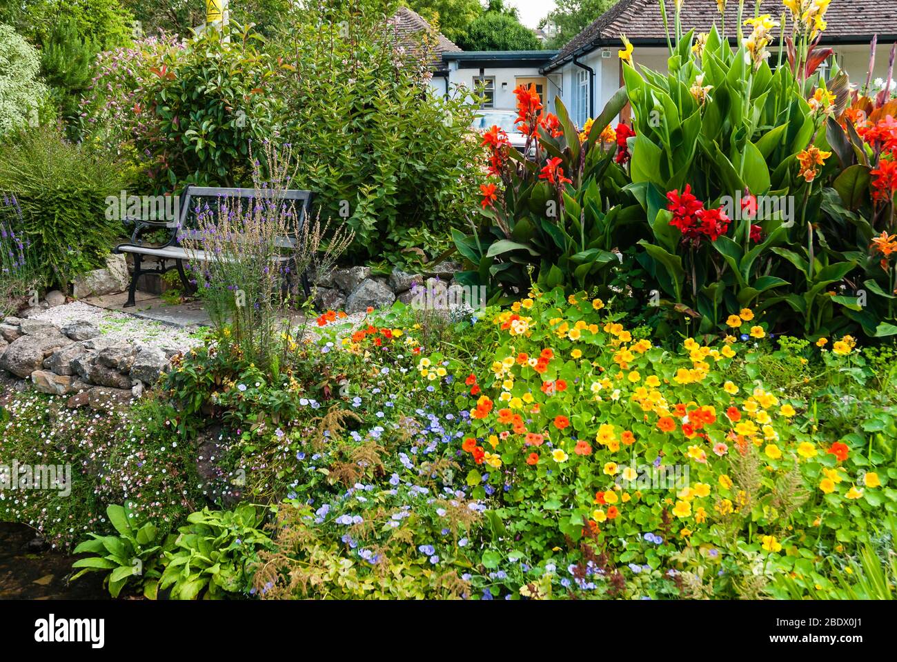 Britain in Bloom Gold Competition Winners Stock Photo - Alamy