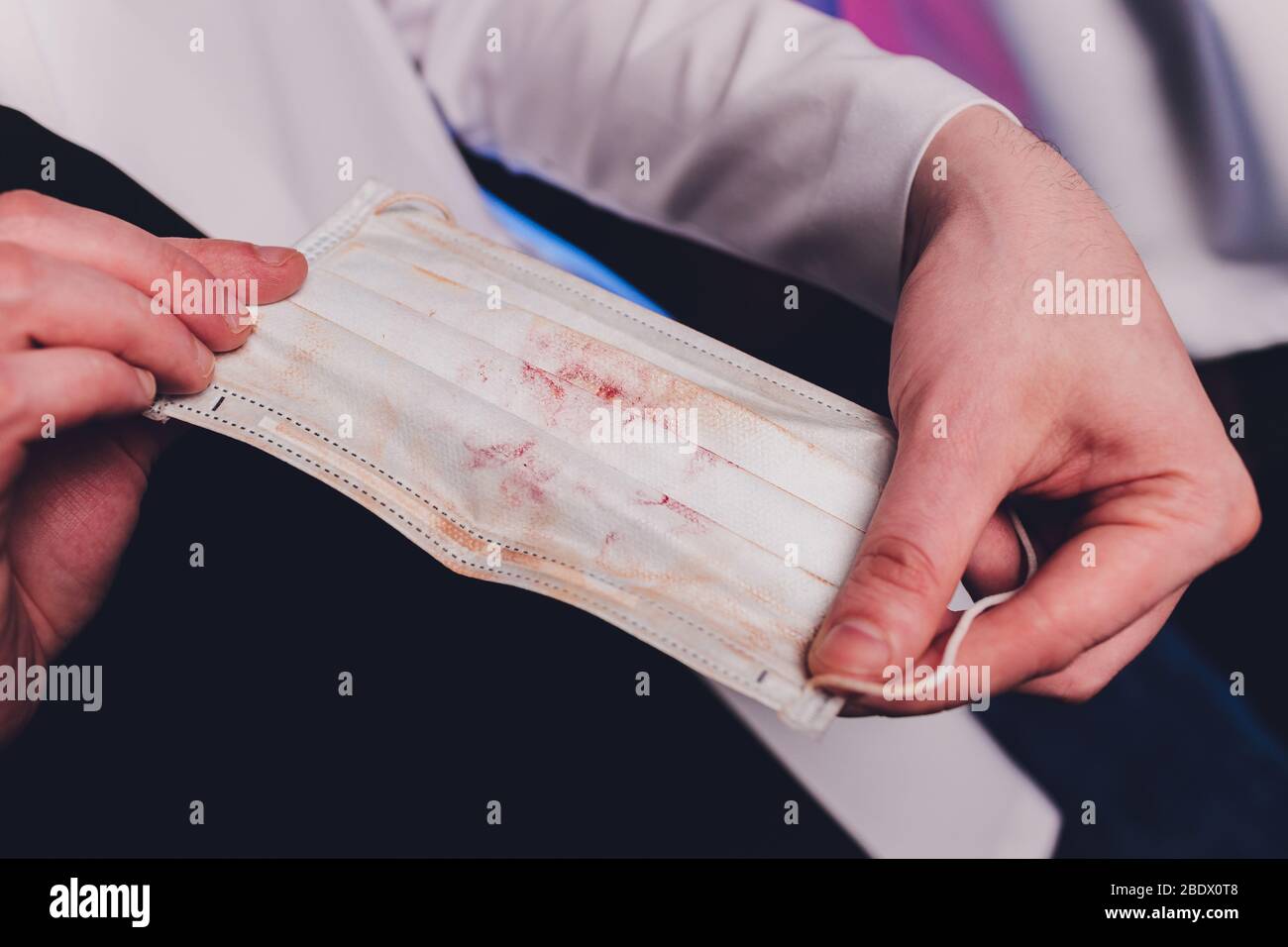 Hemoptysis, coronavirus medical masks, medical protective mask with ...