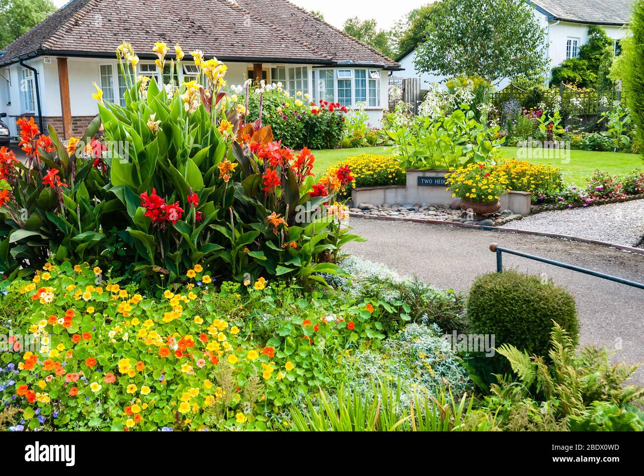 Britain in Bloom Gold Competition Winners Stock Photo - Alamy