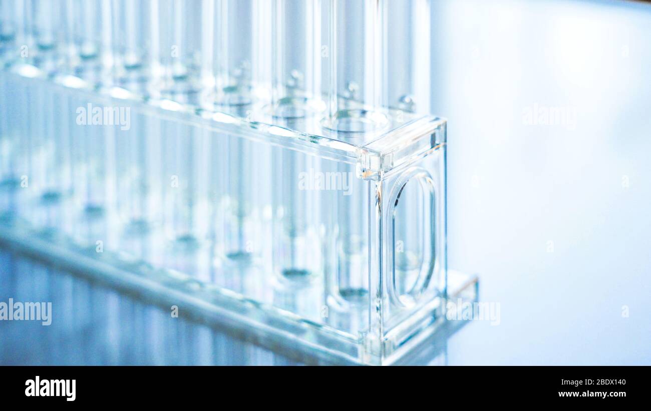 Experiment test tubes racks hi-res stock photography and images - Alamy