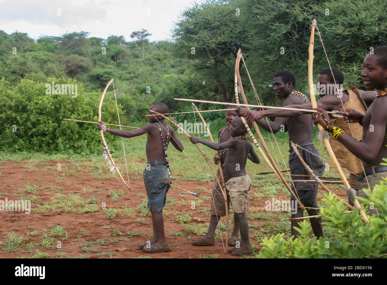 African Tribe Hunting