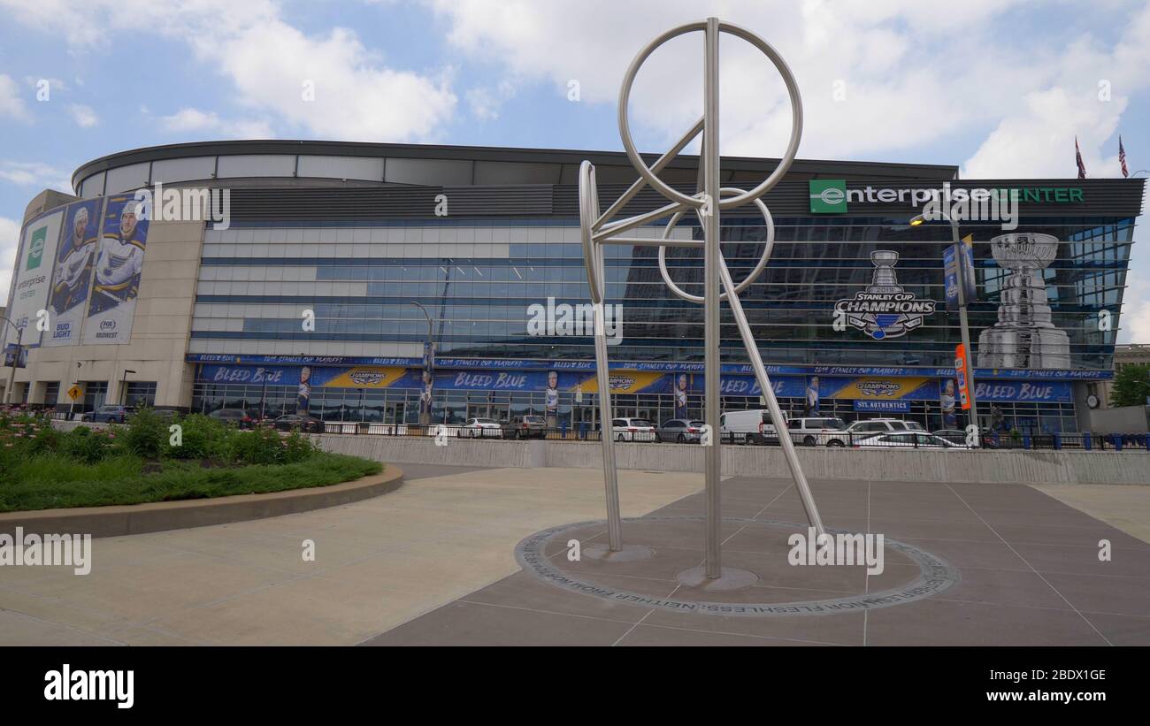 Enterprise Center St. Louis - ST. LOUIS, UNITED STATES - JUNE 19, 2019 ...
