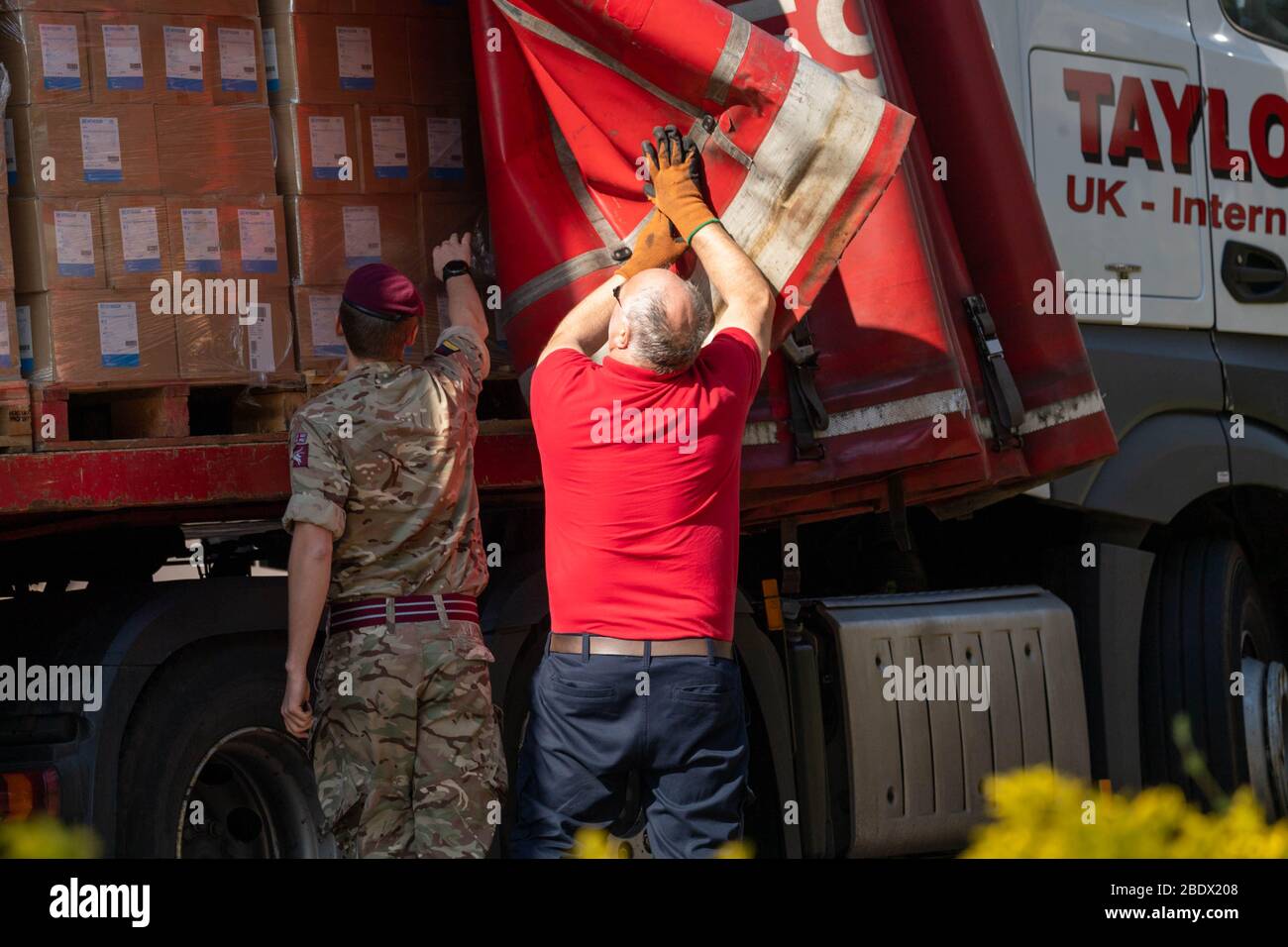 Brentwood Essex, UK. 10th Apr, 2020. NHS Personal Protective Equipment ...