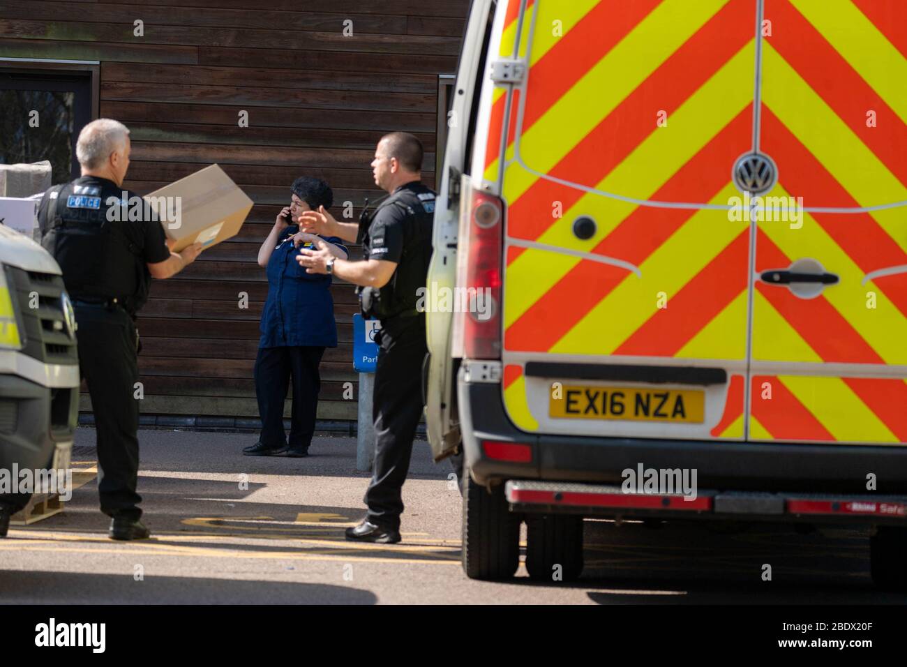 Brentwood Essex, UK. 10th Apr, 2020. NHS Personal Protective Equipment ...
