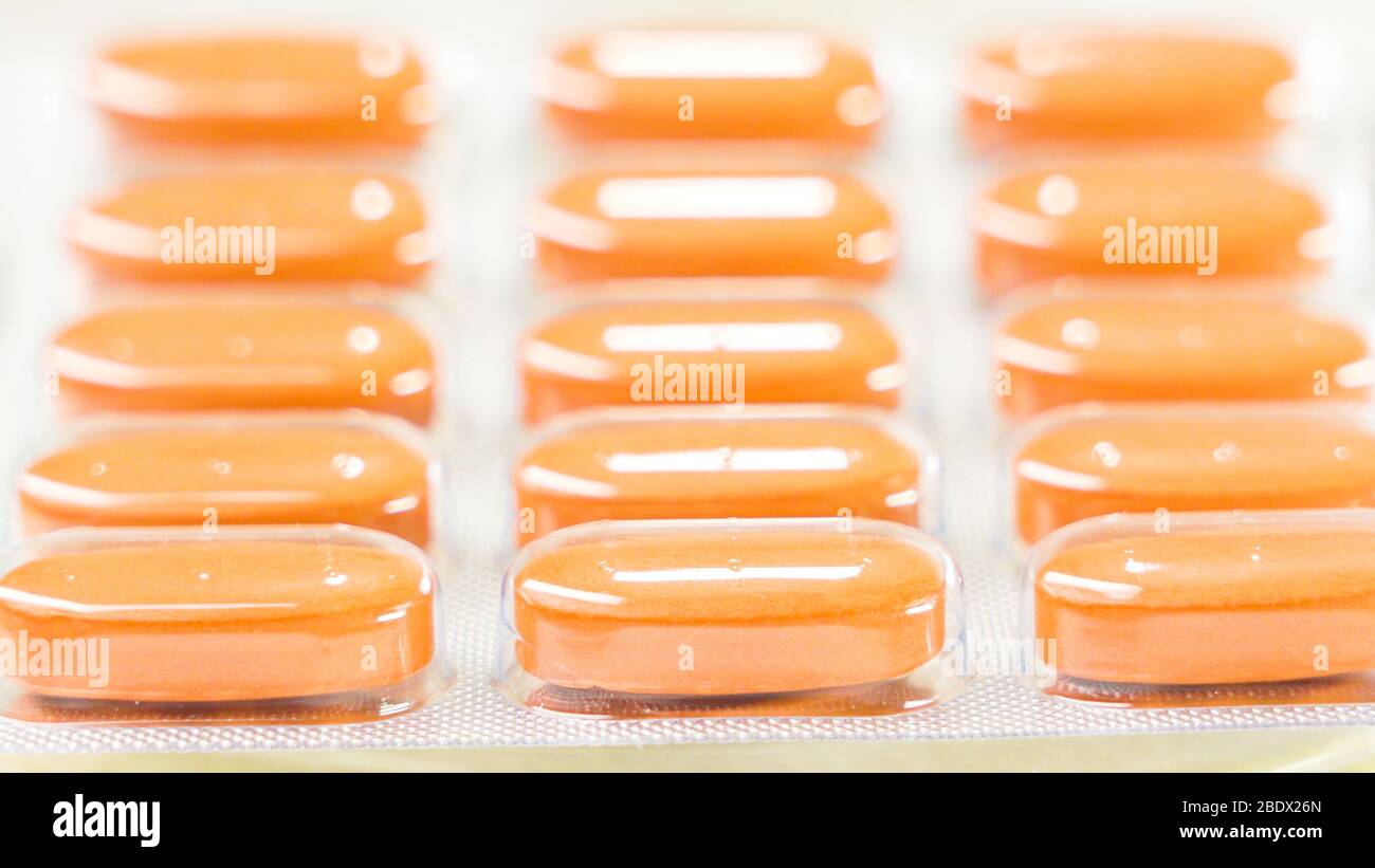 Orange tablet hi-res stock photography and images - Alamy