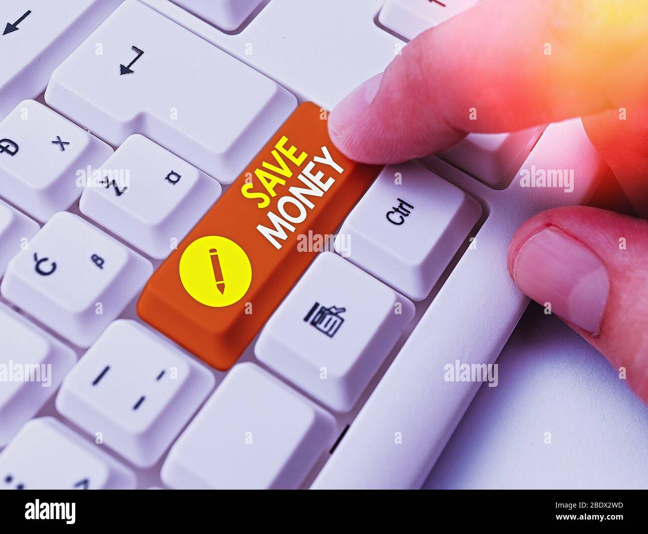 Handwriting text writing Save Money. Conceptual photo store some of ...